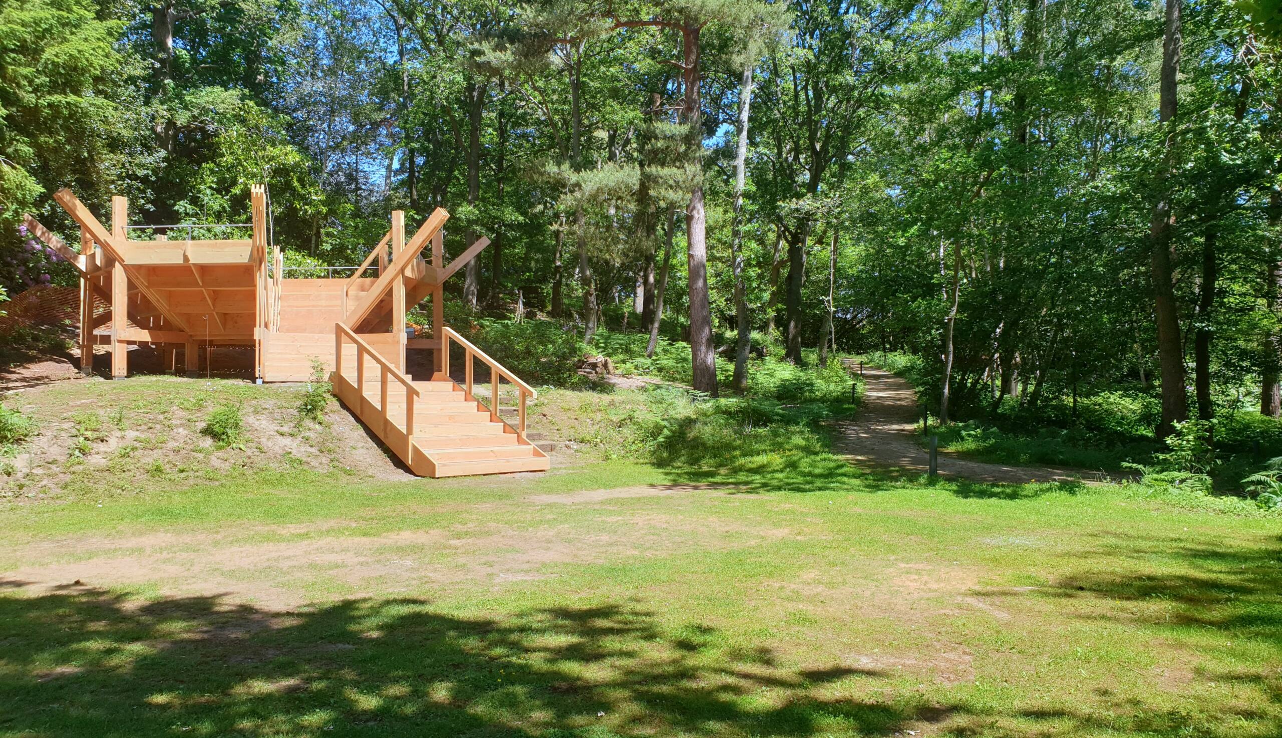 Bench 1 at Watts Gallery - Surrey Hills Arts